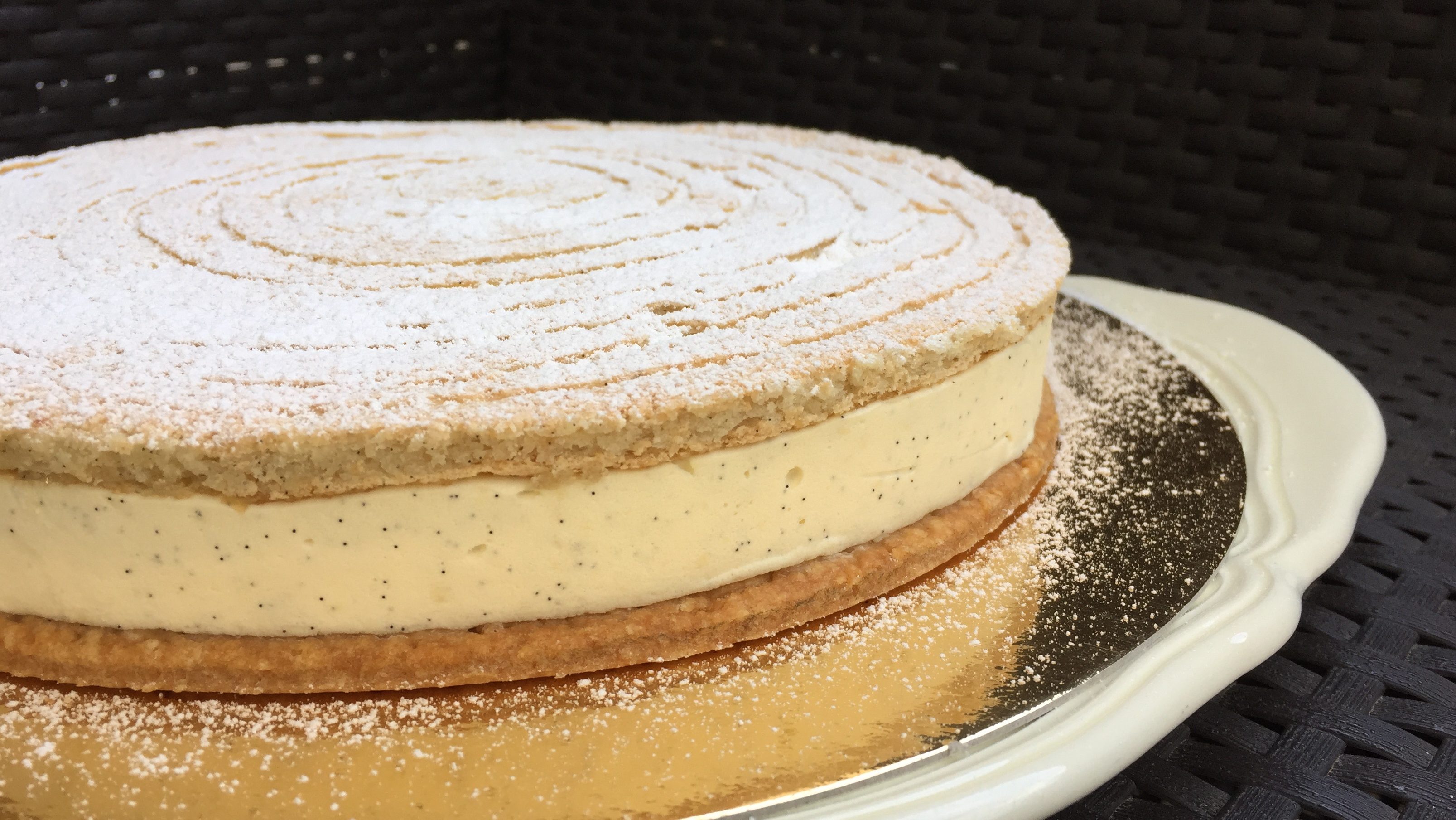 Tarte à La Vanille Les Gourmandises De Némo