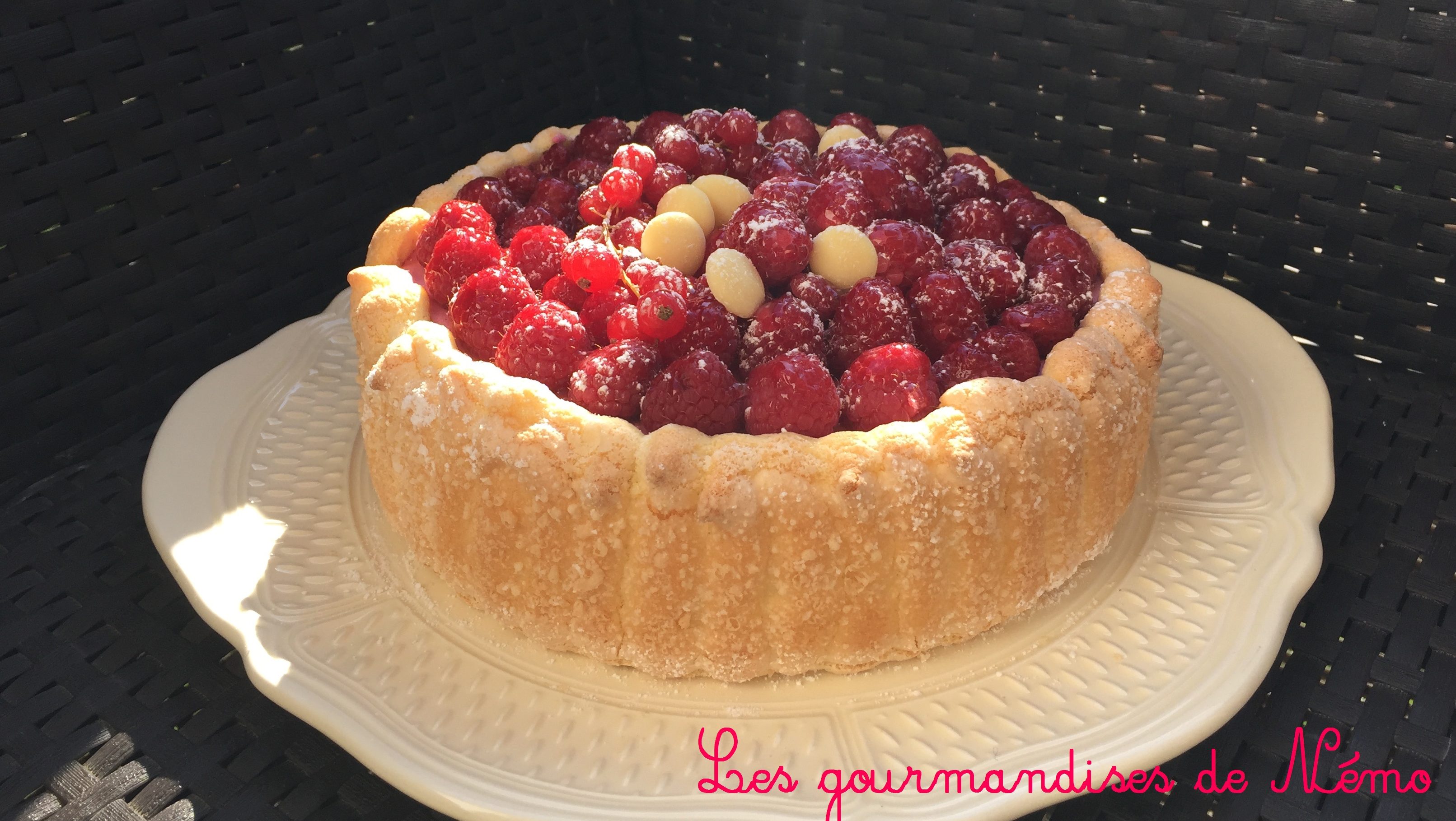 Charlotte aux framboises | Les Gourmandises de Némo