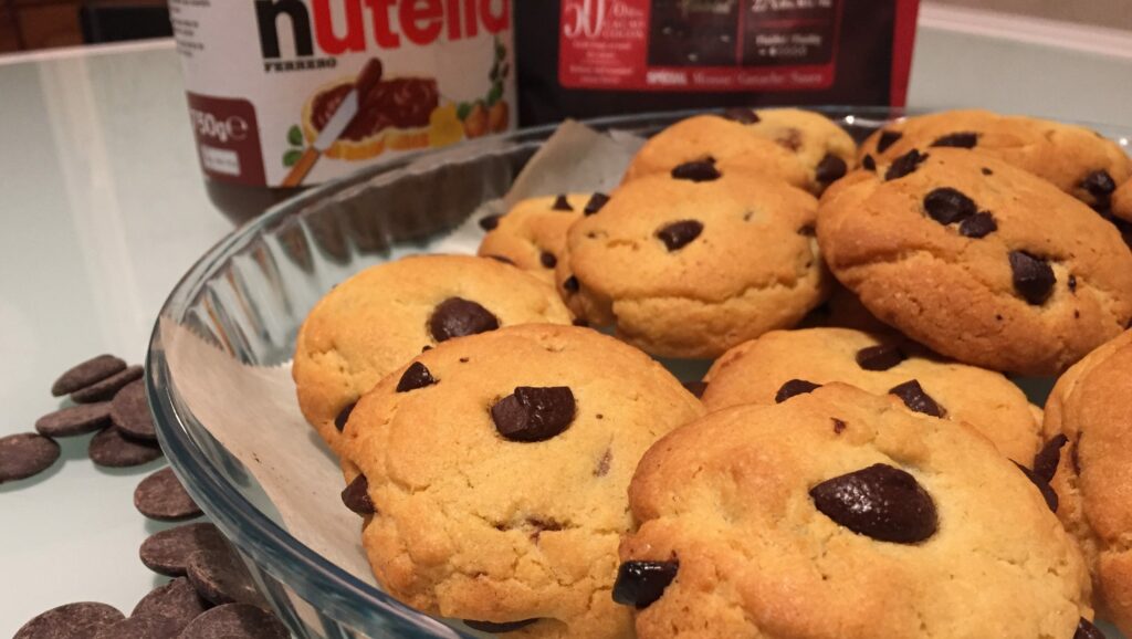 Cookies au coeur Nutella | Les Gourmandises de Némo