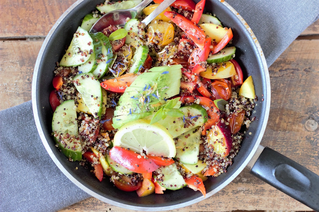 Recette de quinoa en salade | Les Gourmandises de Némo